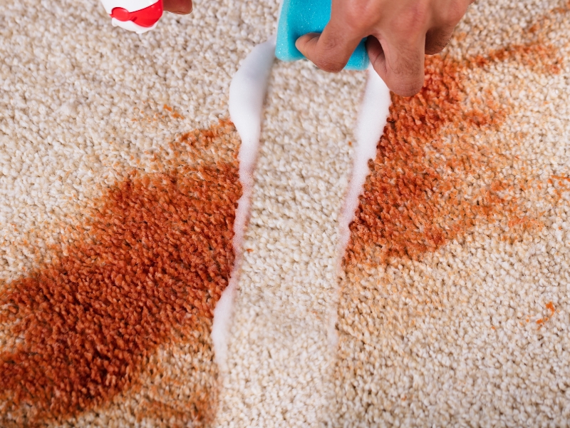 How To Remove Paint Stains From Carpet